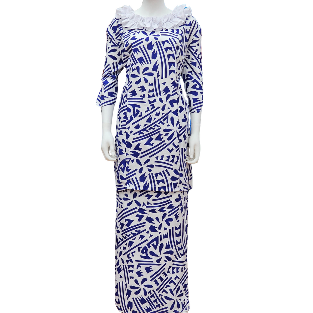 Women's Puletasi, Sulu Jaba, Kalavata, Matching Island Sets – The Fiji ...